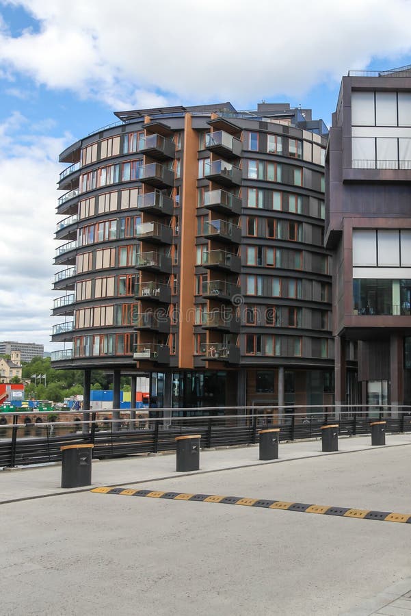 Modern buildings in Oslo stock photo. Image of building - 32852654