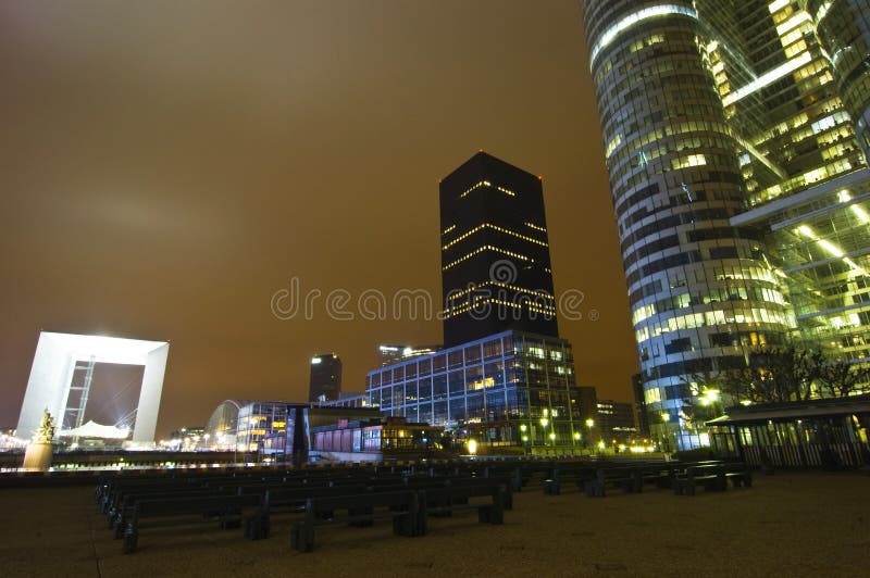 Modern Architecture in Paris Editorial Stock Image - Image of france ...