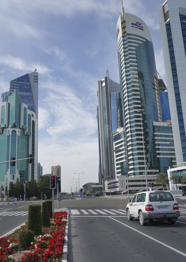 Doha Sheraton Hotel and Resort Editorial Stock Image - Image of park ...