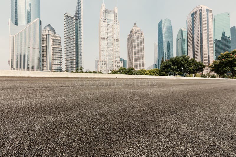 Modern buildings and roads stock image. Image of center - 54098101