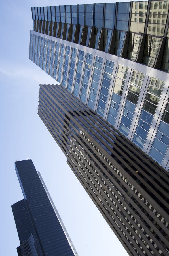 Modern Buildings in Seattle Stock Photo - Image of building, glass ...