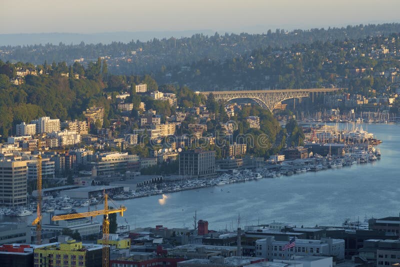 Seattle stock image. Image of cityscape, buildings, solid - 99851257