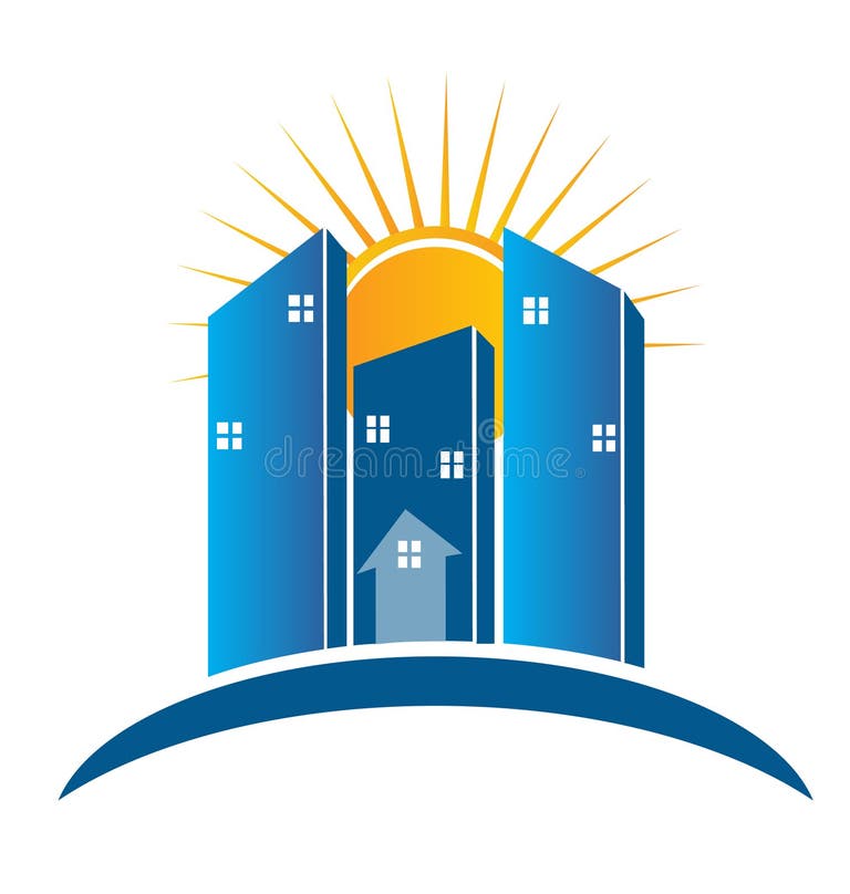 Sun Building Logo Stock Illustrations – 8,224 Sun Building Logo Stock ...