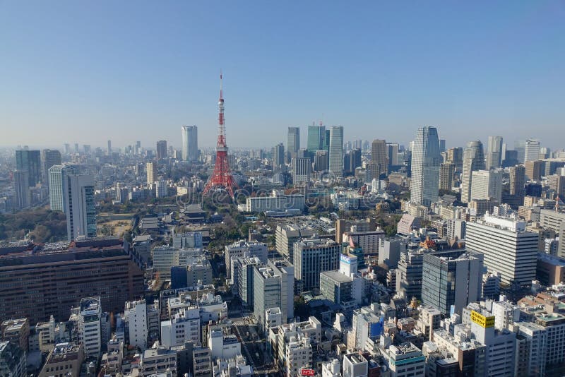 Modern Buildings in Taito District, Tokyo, Japan Editorial Photo ...