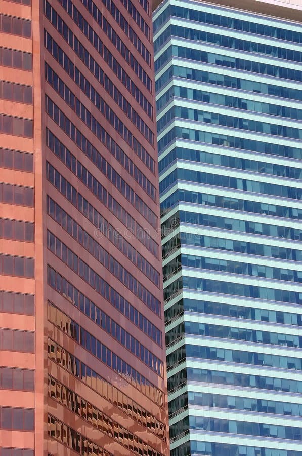 Urban Core City Center Tall Buildings Downtown Philadelphia ...