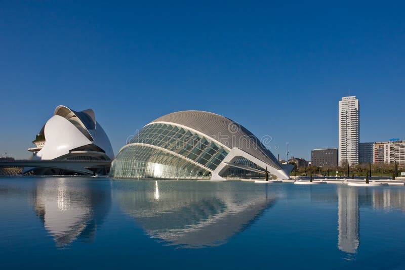 Modern buildings on water editorial photography. Image of arts - 6289127