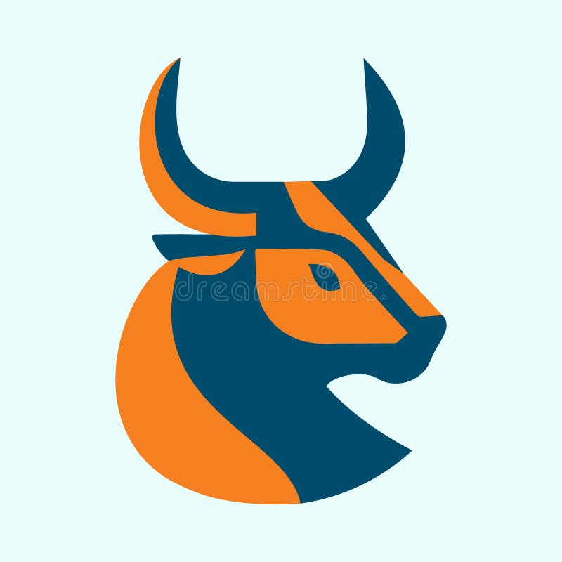 Modern Bull Head Logo Stock Illustrations – 4,605 Modern Bull Head Logo ...