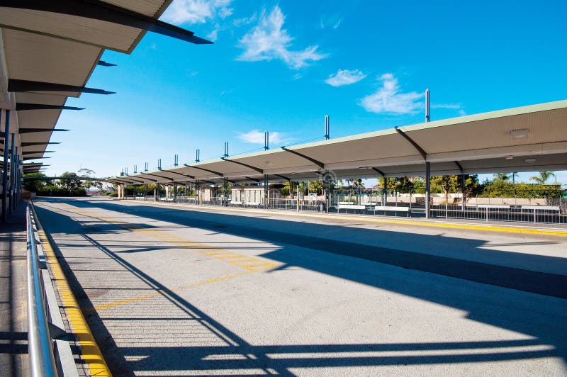 Modern Bus Interchange stock photo. Image of business - 9482252