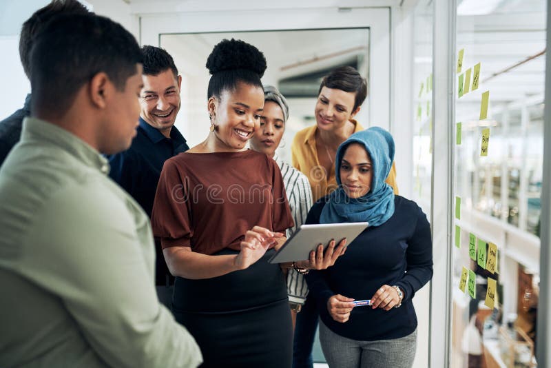 Modern Business is All about Utilising Modern Tools. a Group of ...