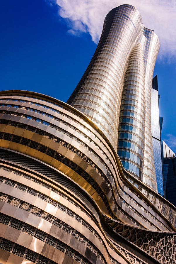 Modern Business Architecture of Downtown Doha, Qatar Editorial Stock ...