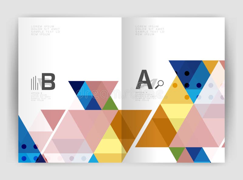 Modern Business Brochure or Leaflet Print Cover Template Stock ...