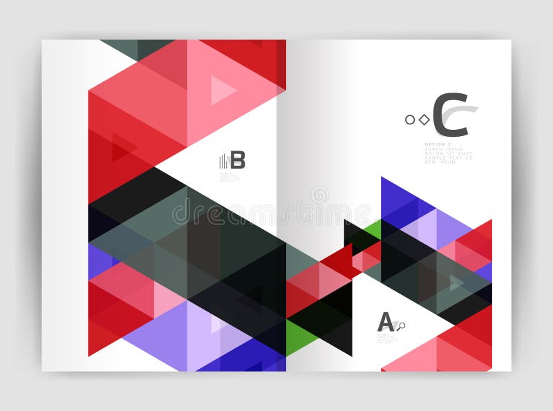 Modern Business Brochure or Leaflet Print Cover Template Stock ...