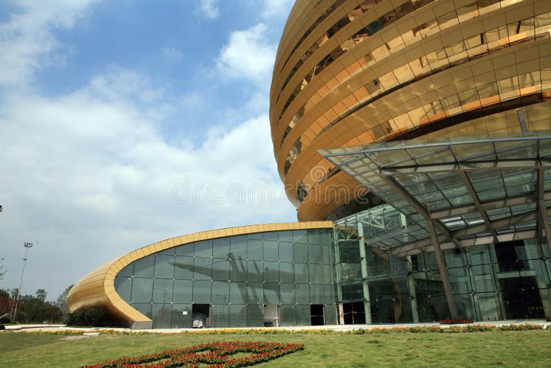 Modern business building stock image. Image of modern - 10744799