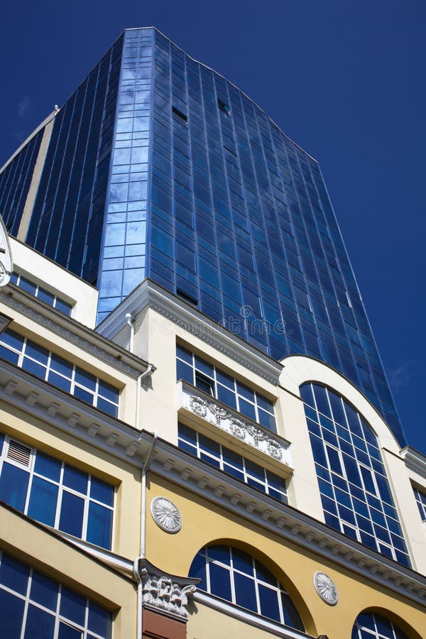 Modern business building stock image. Image of building - 12846063