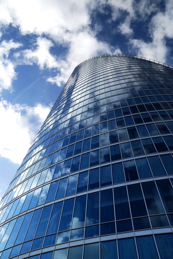 Modern business building stock image. Image of outdoors - 16188107