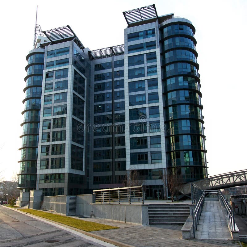 Modern business building stock image. Image of perspective - 31486373