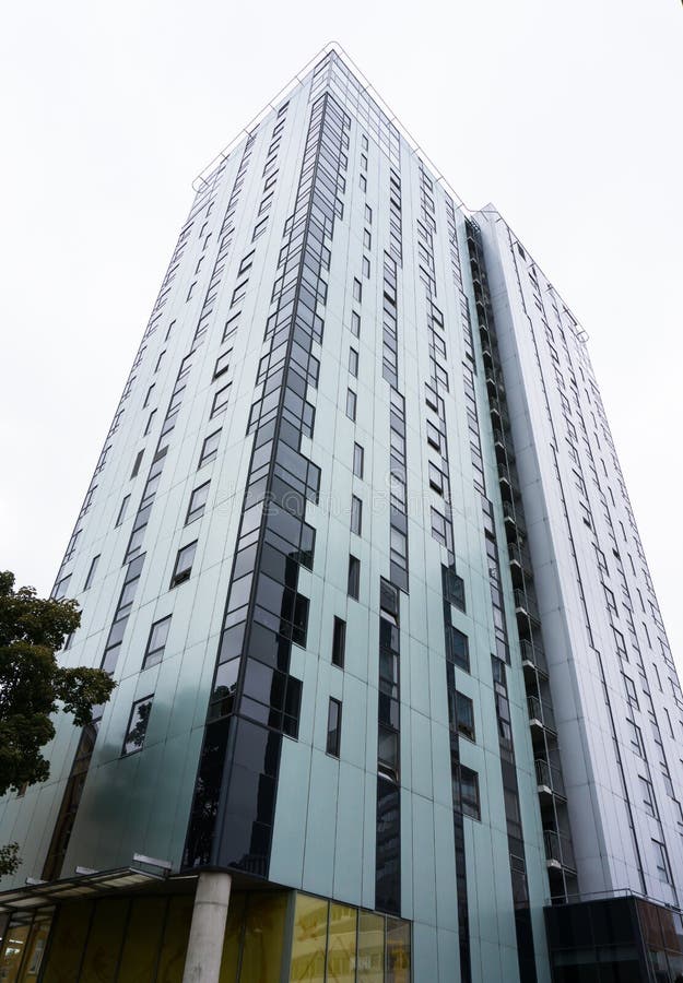 Modern Business Building in Tallinn. Skyscraper Inthe City Stock Image ...