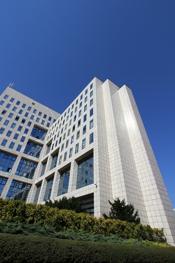 Modern business buildings stock image. Image of perspective - 34106729