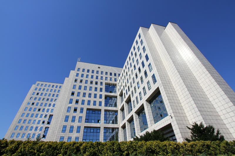 Modern business buildings stock photo. Image of reflect - 34108550