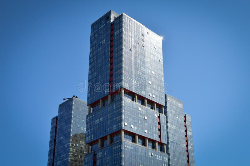 Modern business center stock image. Image of architecture - 89770695