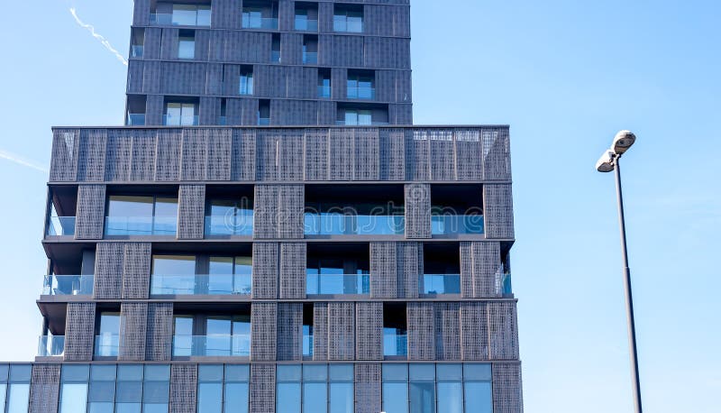 Modern business center stock photo. Image of apartment - 82496082