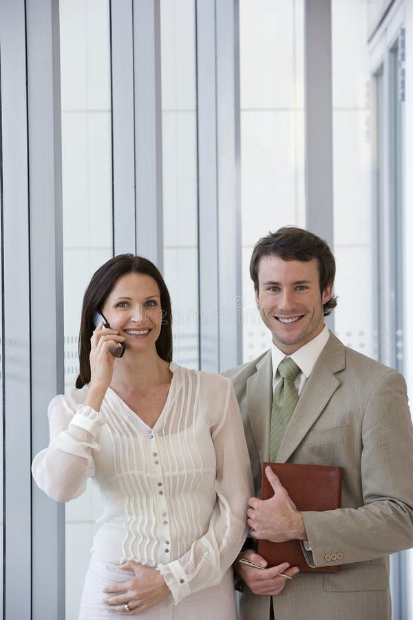 Modern business couple stock photo. Image of confidence - 2823102