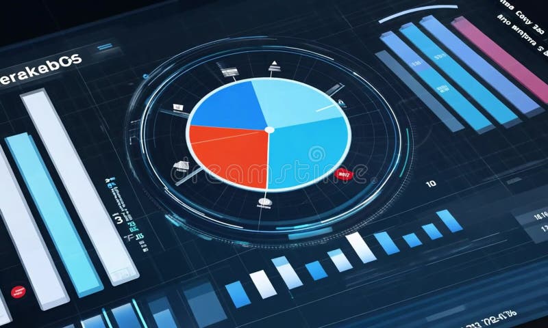 Modern Business Data Analytics Dashboard Featuring Interactive Charts, Graphs, and Real-time Key ...
