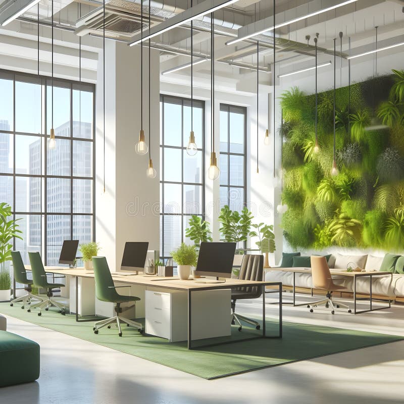 Modern Business Hub: a Visual Insight into the New Office Space Stock ...