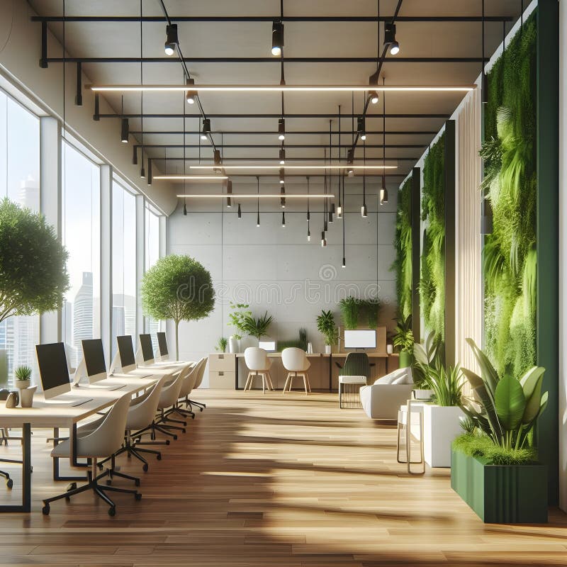 Modern Business Hub: a Visual Insight into the New Office Space Stock ...