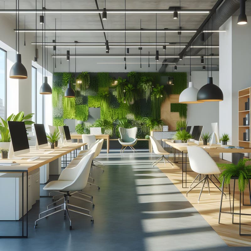 Modern Business Hub: a Visual Insight into the New Office Space Stock ...
