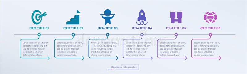 Modern Business Infographics, Visual Presentation of Data Stock Vector ...
