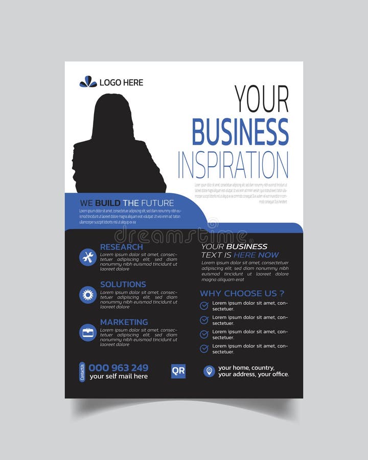 Modern Business Inspiration Flyer and Wonderful Creative Business ...