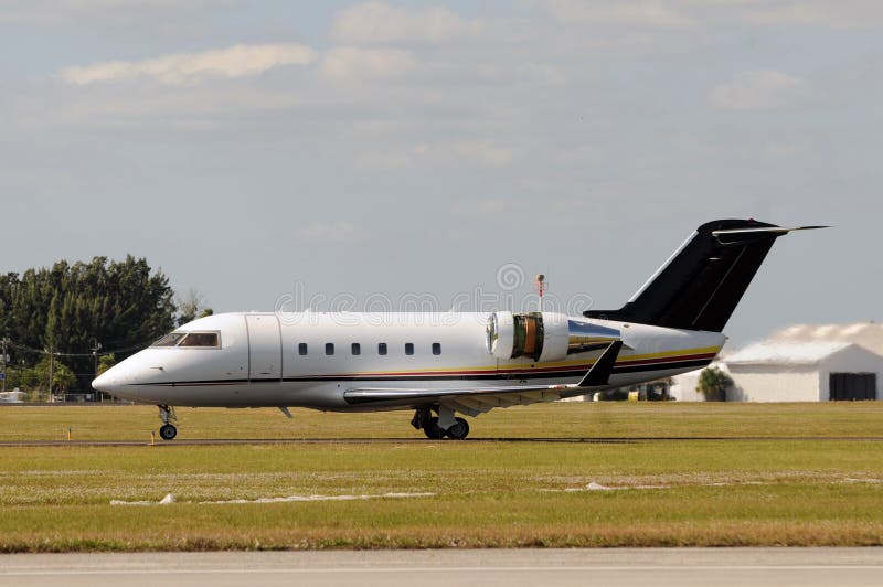 Modern business jet stock image. Image of tarmac, airfield - 22200691