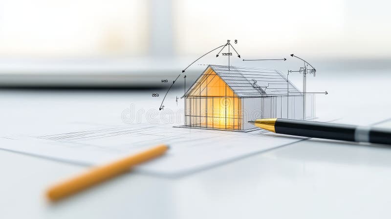 Modern Business Model Blueprint a Vision for Growth Symbolizing ...