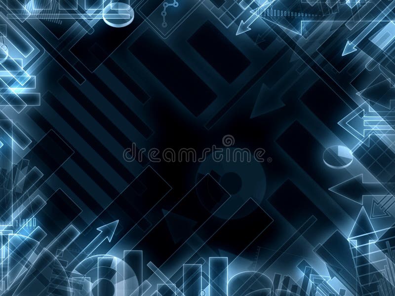 Abstract Statistics Frame Border Stock Illustration - Illustration of ...