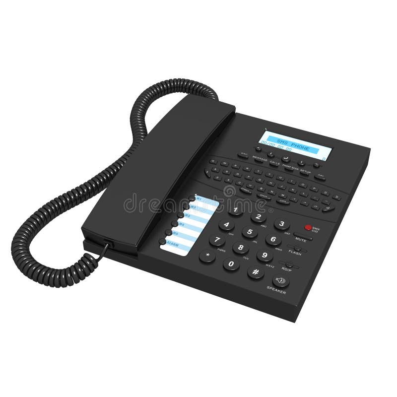 Business phone stock illustration. Illustration of vector - 14307319