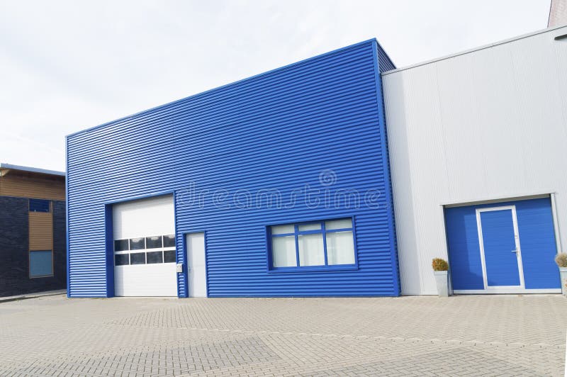 Modern business unit stock image. Image of industry, door - 25948175