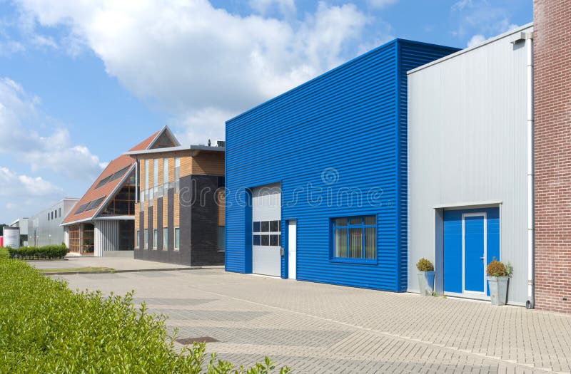 Modern business unit stock image. Image of industry, door - 25948175