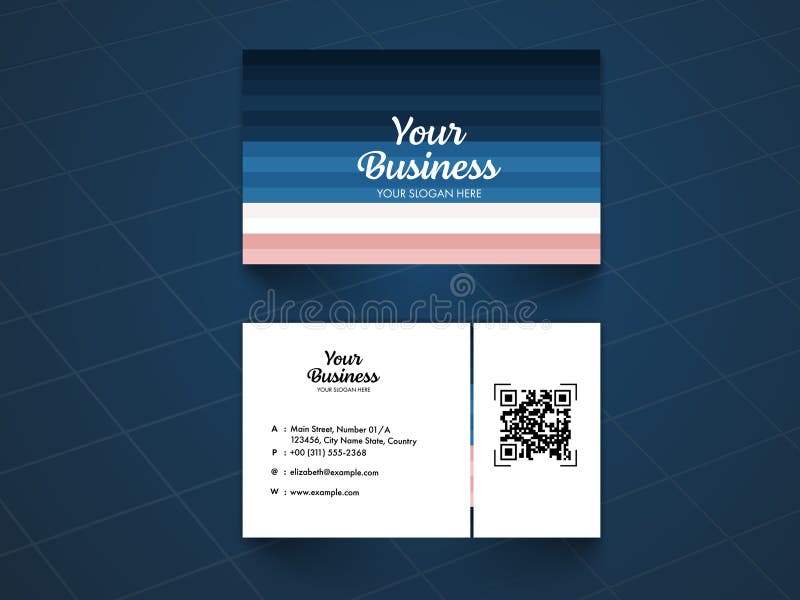 Visiting Card Design Stock Illustrations – 29,595 Visiting Card Design ...