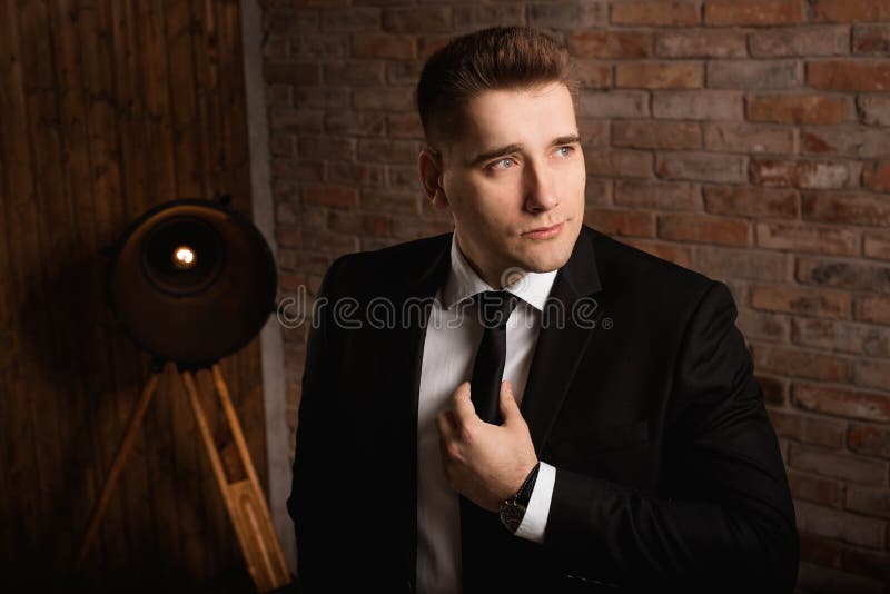 Modern Businessman. Confident Young Man in Full Suit. Stock Photo ...