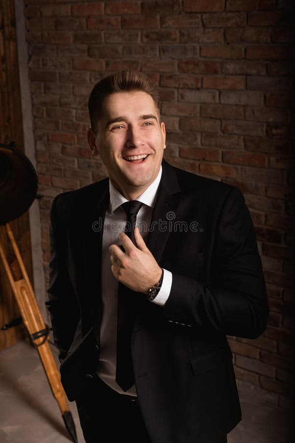 Modern Businessman. Confident Young Man in Full Suit. Stock Image ...