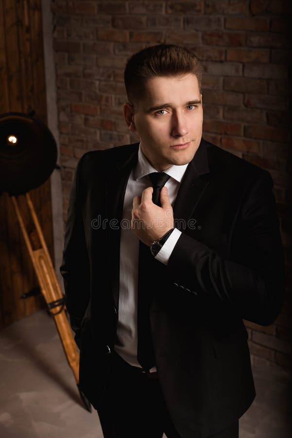 Modern Businessman. Confident Young Man in Full Suit. Stock Image ...