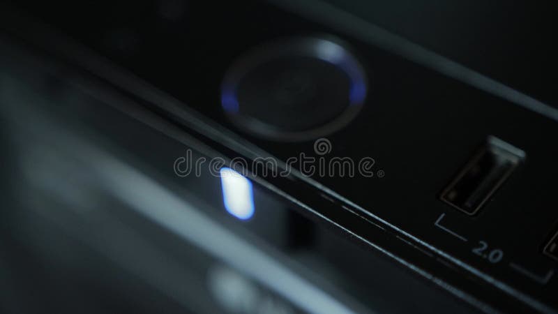 Power Indicator Light on Off Stock Video - Video of radio, adjust ...