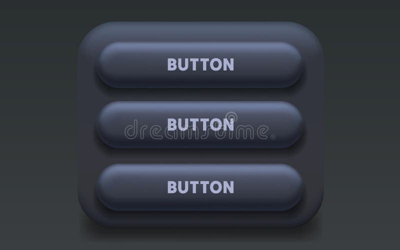 Sleek Dark Mode Ui Ux Design Stock Illustrations – 7 Sleek Dark Mode Ui ...