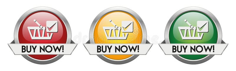 Modern Button Vector Buy Now! Stock Vector - Illustration of graphic ...