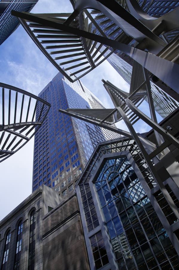 Modern Byggnad, Calgary, Alberta Canada Redaktionell Foto - Bild av ...