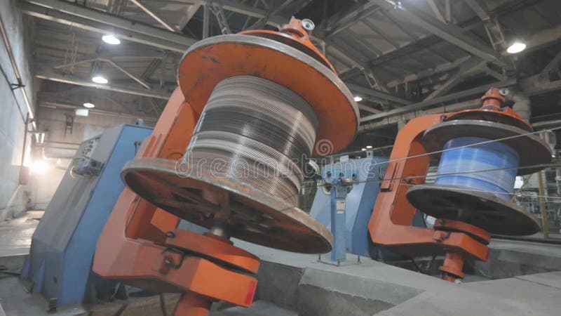 Modern Cable Manufacturing, Cable Factory. Copper Cable Production ...