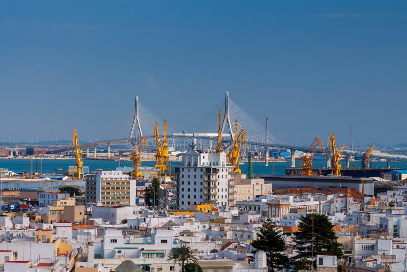 Cadiz New Bridge Panoramic View, Called Pepa or the 1812 Constitution ...