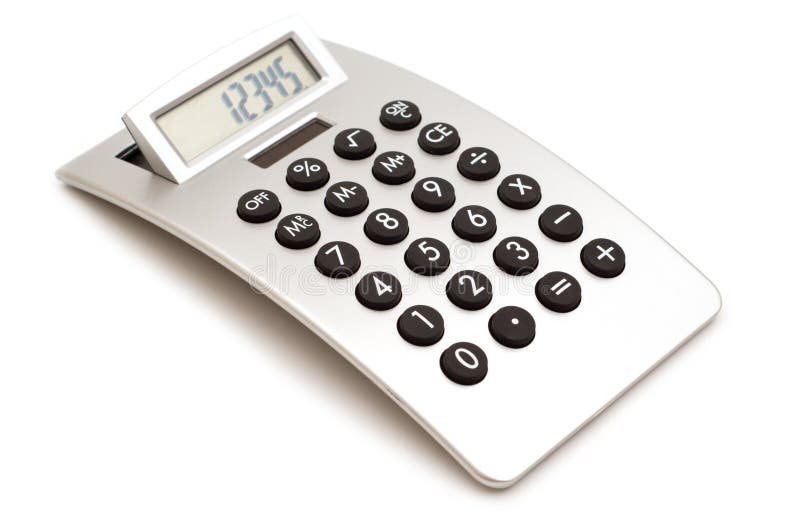 Calculator stock photo. Image of calculate, isolated, attach - 4523102