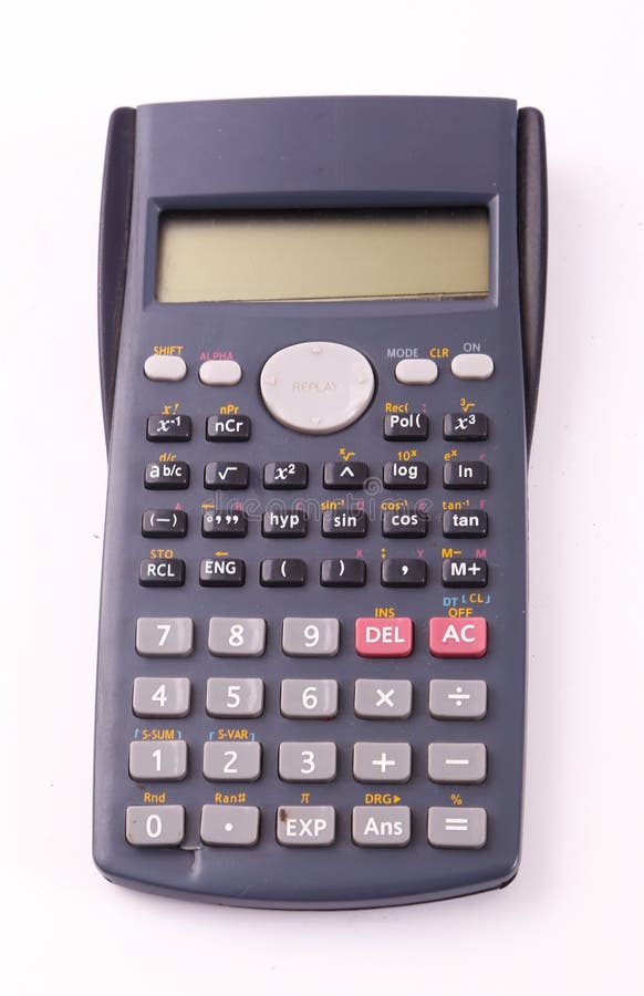 Modern calculator stock image. Image of tool, pattern - 5037595